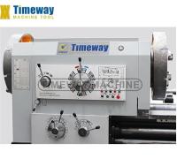 China Medium Duty 4-jaw Electric Pipe Threading Lathe Q-330 for Metal Bed width 755 mm for sale