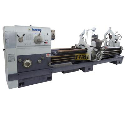 China Heavy Duty Horizontal Lathe Metric 120 Spindle Taper 660mm Max. Swing Over Cross Slide for sale