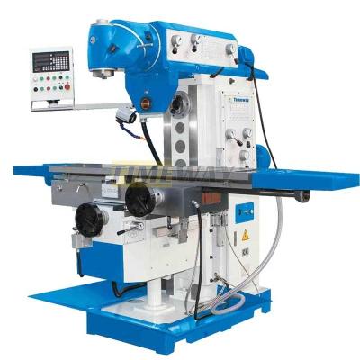 China Universal Swivel Head Knee-type Milling Machine with 1100x 320x450 mm Table Travel for sale