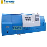 China Machinery Repair Shops Slant Lathe Machine with 62mm Spindle Bore and Hydraulic Tailstock for sale