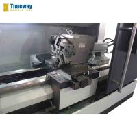 China Medium Duty CNC Lathe CK-800U Timeway Precision Metal Turning with 6-Station Tool Post for sale