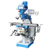 China High Precision Turret Milling Machine with ISO50 Spindle Taper and 1060KG Weight for sale