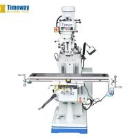 China High Precision Turret Milling Machine with ISO50 Spindle Taper and 1060KG Weight for sale