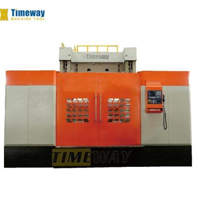 China High Speed Round Table CNC Vertical Turning Machine with 70.6kW Spindle Motor Power for sale