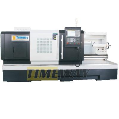 China 11kW Spindle Motor Power Accuracy Multifunctional Flat Bed Type CNC Lathe Machine for sale