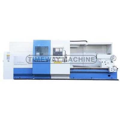 China Type Flat Bed CNC Lathe tornos para metal cnc with 1000/1600mm Swing Over Bed in 2023 for sale
