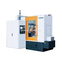 China Economic Type 8mm Max. Module Gear Hobbing Machine with 40-250 9steps Spindle Speed for sale