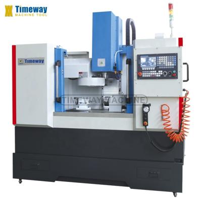 China 1000 kg Max. Table Load Vertical Bed-type CNC Miller with ±0.01 Repeatability X/Y/Z for sale