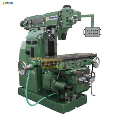 China 410mm Z-Axis Travel Manual Knee-Type Milling Machine for Medium Duty Applications for sale
