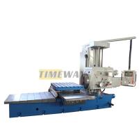 China 5000mm Travel Horizontal Boring and Milling Machine with Manually Rotated Setup Table for sale
