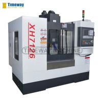 China 2400KG Weight Bed Type Vertical Milling Machine Tool XH7126 with 12 ATC Capacity for sale