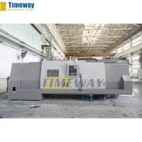 China Automatic High Precision Metal Slant Bed CNC Lathe Machine with 2 Axes and 2 Spindles for sale