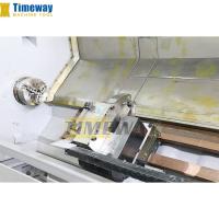 China Automatic High Precision Metal Slant Bed CNC Lathe Machine with 2 Axes and 2 Spindles for sale
