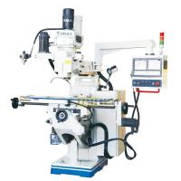 China Versatile High Precision Turret Milling Machine with 3 T-slots 16mm and 1400KG Weight for sale