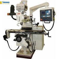 China Versatile High Precision Turret Milling Machine with 3 T-slots 16mm and 1400KG Weight for sale