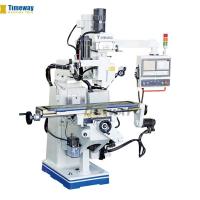 China High Accuracy CNC Turret Milling Machine with 5000 mm/min X/Y/Z-axis Rapid Feed Speed for sale