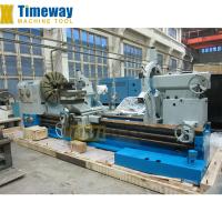 China 1100mm Bed Width Heavy Duty Manual Lathe Machine for Steel Sturdy Construction for sale