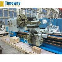 China 1100mm Bed Width Heavy Duty Manual Lathe Machine for Steel Sturdy Construction for sale