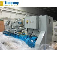 China 1100mm Bed Width Heavy Duty Manual Lathe Machine for Steel Sturdy Construction for sale