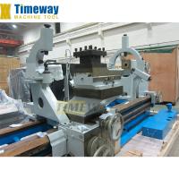 China 1100mm Bed Width Heavy Duty Manual Lathe Machine for Steel Sturdy Construction for sale