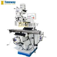 China High Precision M250 Manual Turret Milling Machine with 3 Axes and 400mm Table Travel for sale
