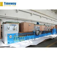 China 1100mm Bed Width Conventional Metal Manual Lathe for High Productivity Steel Machining for sale