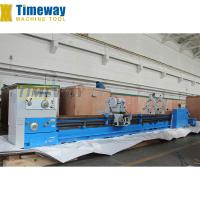 China 1100mm Bed Width Conventional Metal Manual Lathe for High Productivity Steel Machining for sale