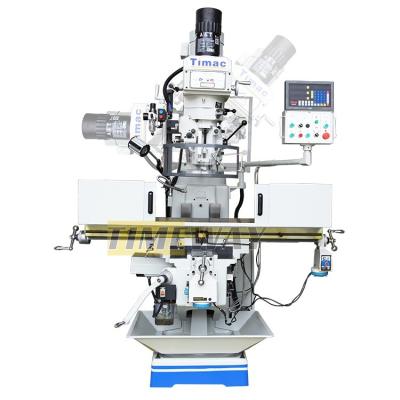 China Variable Speed Universal Vertical Turret Milling Machine with 3.7KW Main Motor Power for sale