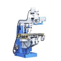 China Vertical Universal Precision Manual Milling Machine with DRO and Table Travel Y of 420mm for sale