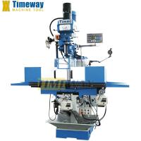 China Vertical Universal Precision Manual Milling Machine with DRO and Table Travel Y of 420mm for sale