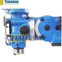 China Light Duty Turret Milling Machine M250B with Range of Spindle Speed 65-4500 r.p.m for sale