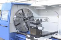 China Metric 140 Spindle Taper Heavy Duty CNC Horizontal Lathe Machine AK-1250B torno equipo for sale
