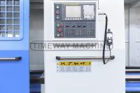 China Metric 140 Spindle Taper Heavy Duty CNC Horizontal Lathe Machine AK-1250B torno equipo for sale