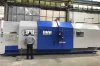 China Metric 140 Spindle Taper Heavy Duty CNC Horizontal Lathe Machine AK-1250B torno equipo for sale