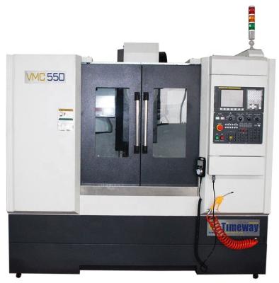 China BT40 Spindle Taper Timeway VMC550 3-axis Linear Guideway Vertical Machining Center CNC Machine for sale