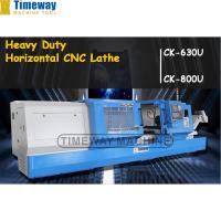 China 630mm Max. Swing Over Bed Flat Bed CNC Lathe CK-630U with ±0.03mm Positioning Accuracy for sale
