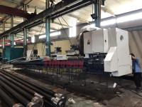 China Metric 140 Taper Hole Manual Lathe for Steel Workpieces up to 12000mm by Timeway for sale