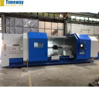 China Metal Processing Simplified Heavy Duty Flat Bed CNC Horizontal Lathe Machine AK-1600B for sale