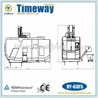 China precision VY-63F5 CNC Vertical Five-axis Linkage Machining Center Table Travel X 1000mm for sale