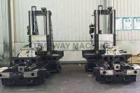 China 24 Tool Magazine Capacity High Precision Four-axis CNC Horizontal Machining Center for sale