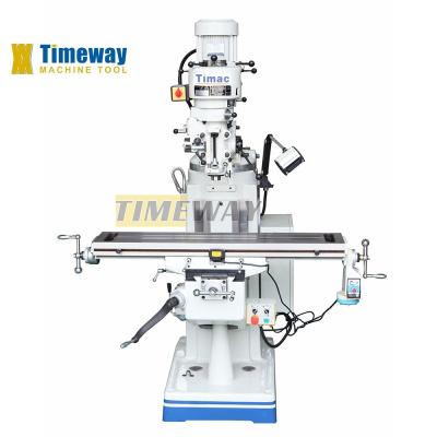 China High Precision Vertical Turret Milling Machine M230A with 670mm Longitudinal Travel for sale