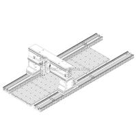 China BT50 Spindle Taper Fixed Beam Double Column Machining Center for Heavy Duty Machining for sale