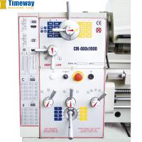 China Top Slide Travel 140mm CM-400 Gap Bed Lathe Machine with 45 1800 r.p.m Spindle Speed for sale