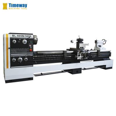 China BL-800B Clutch Type Gap-bed Lathe Machine with 82mm Spindle Bore and 3300 KG Weight for sale