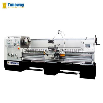 China Spindle Speed 36-1600 rpm Gap Bed Lathe Machine BL-500C for Universal Metal Turning for sale