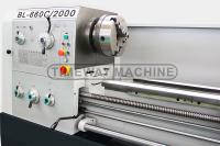 China BL-660C Metal Lathe Machine 36-1600 rpm Spindle Speed Range 660mm Max. Swing Over Bed for sale