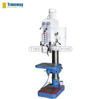 China 50mm Geared Head Pedestal Drillers Spindle Feed Range 0.1-0.4 r/min 12 Speed Steps for sale