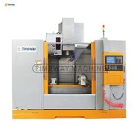 China CNC Vertical Machining Center With FANUC Controller ±0.008 Positioning Accuracy mm for sale