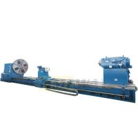 China 130mm Spindle Bore Heavy Duty Lathe Machine with High Capacity and Rapid Feed Speed for sale