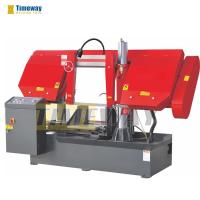 China 550mm Cutting Capacity Semi Automatic Metal Band Sawing Machine with 60m/min Blade Speed for sale